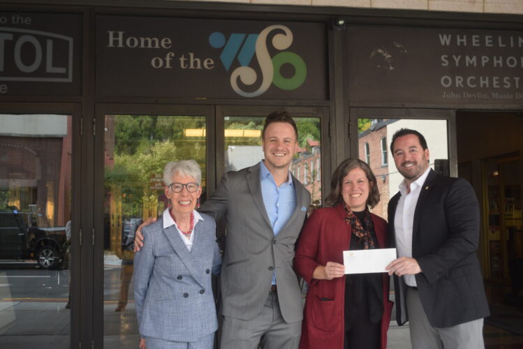 Fluharty Presents $5,000 to Wheeling Symphony | News, Sports, Jobs ...